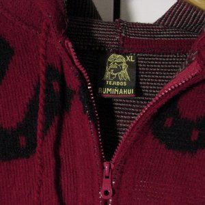 Tejidos Ruminahui | Jackets & Coats | Vtg Tejidos Ruminahui Tribal Red ...